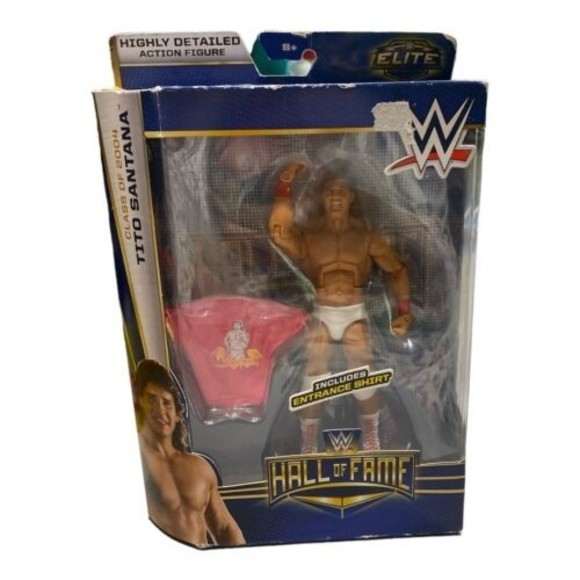 Mattel | Toys | Wwf Wwe Elite Collection Figure Tito Santana Hall Of ...